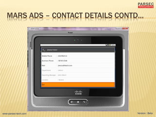 MARS Advance Diectory for Cisco CIUS | PDF | Internet | Computing