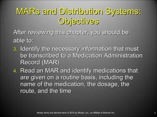 Ma Rs And Drug Distrubution Systems | PPT