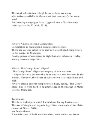 Marsa’s Candy StoreBy Maryam MardoAgendaBusiness an.docx