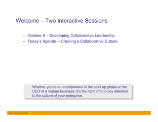 Leading a Collaborative Culture | PPT