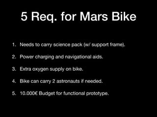 Mars Bike #cyclehack17 | PPT
