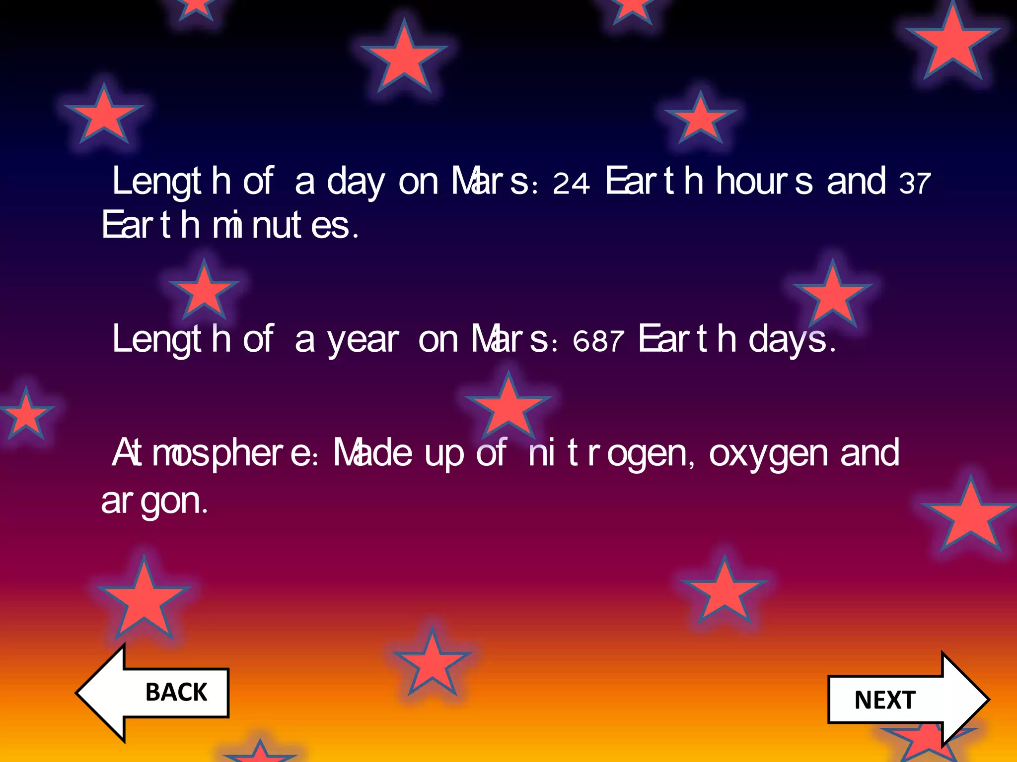 Mars by sian saunders | PPTX