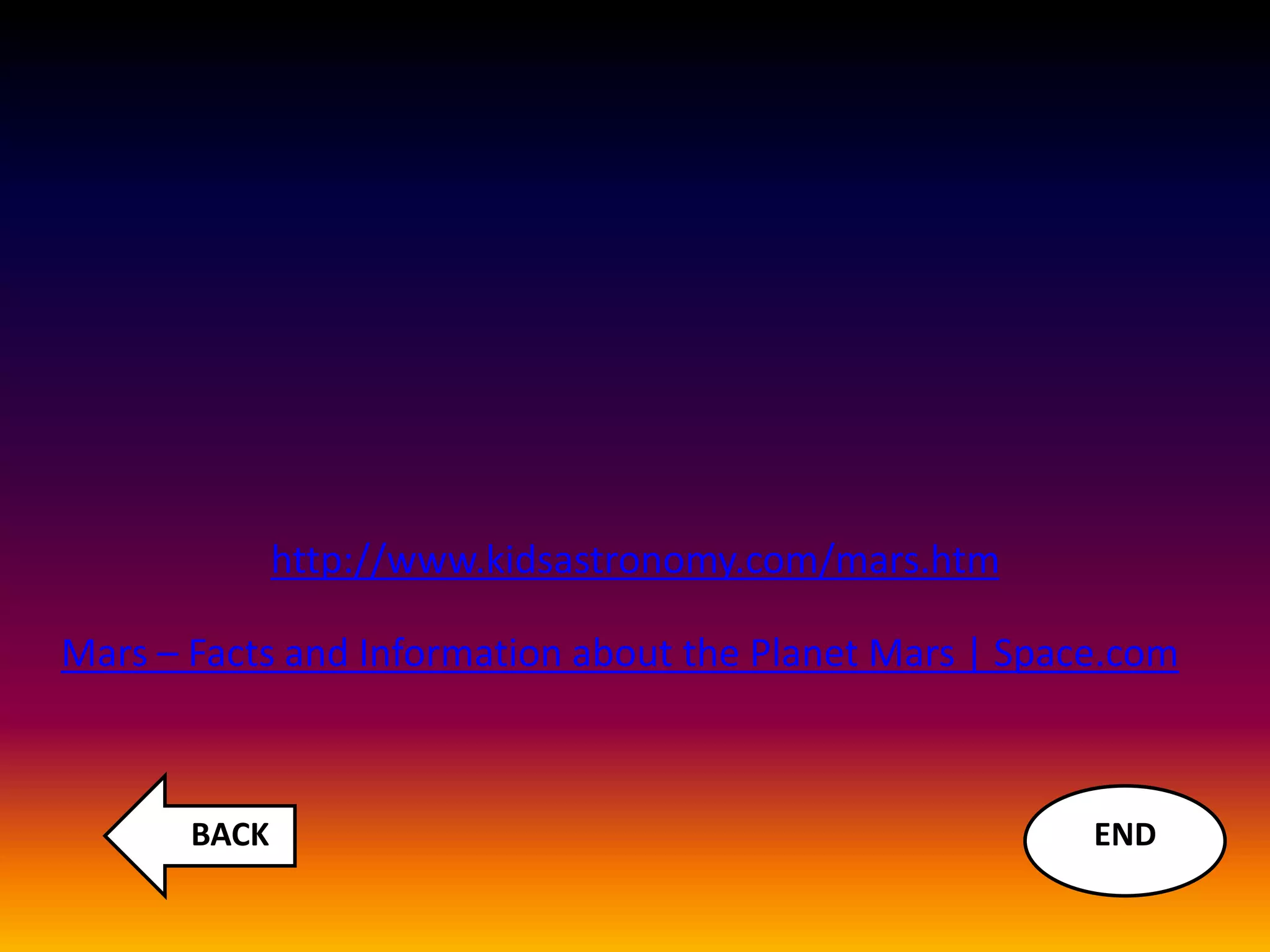 Mars by sian saunders | PPTX