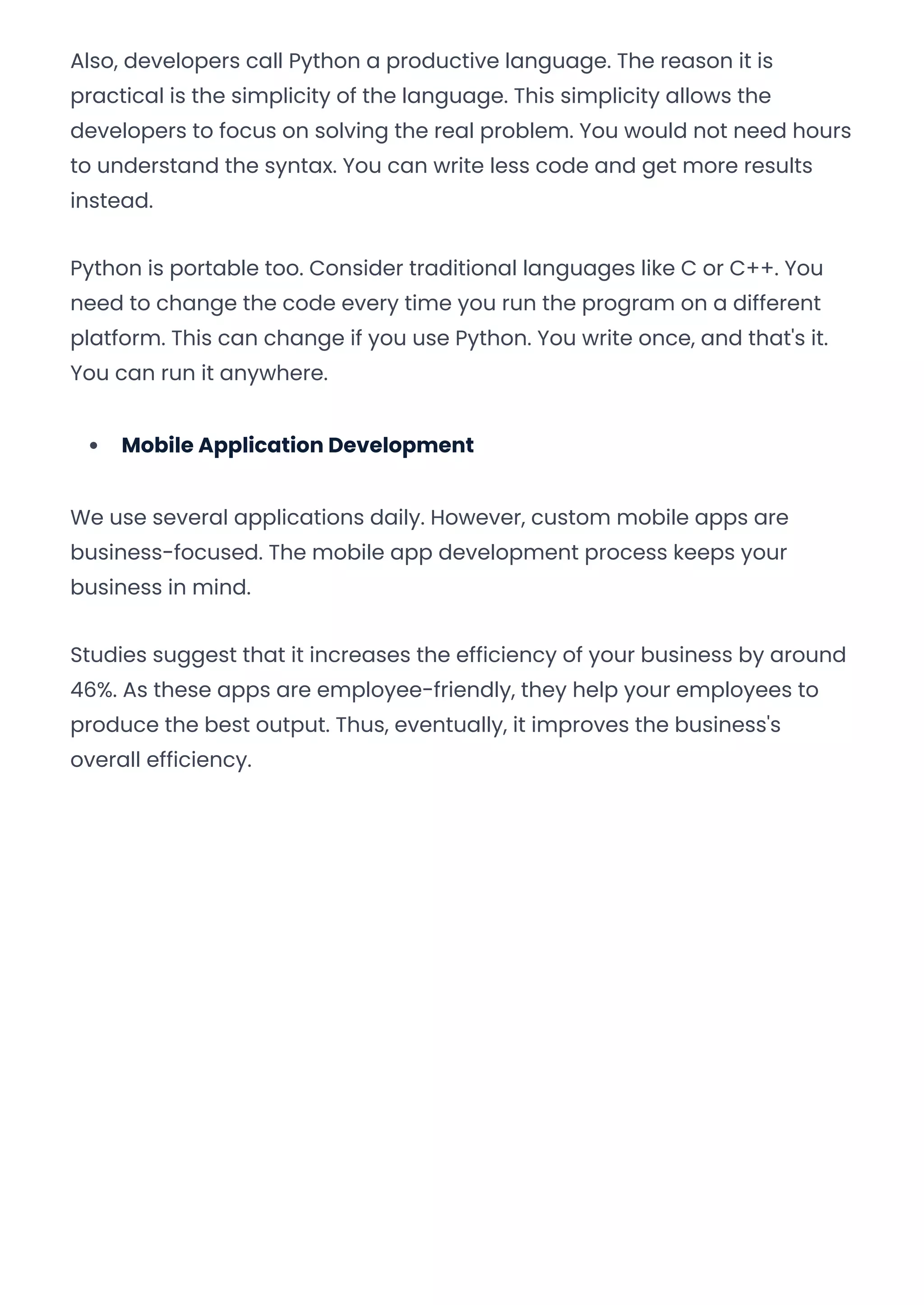MarsDevs Predicts The Python Trends for 2023 | PDF