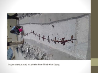 Concrete Repair using Concrete Staple Method | PPT