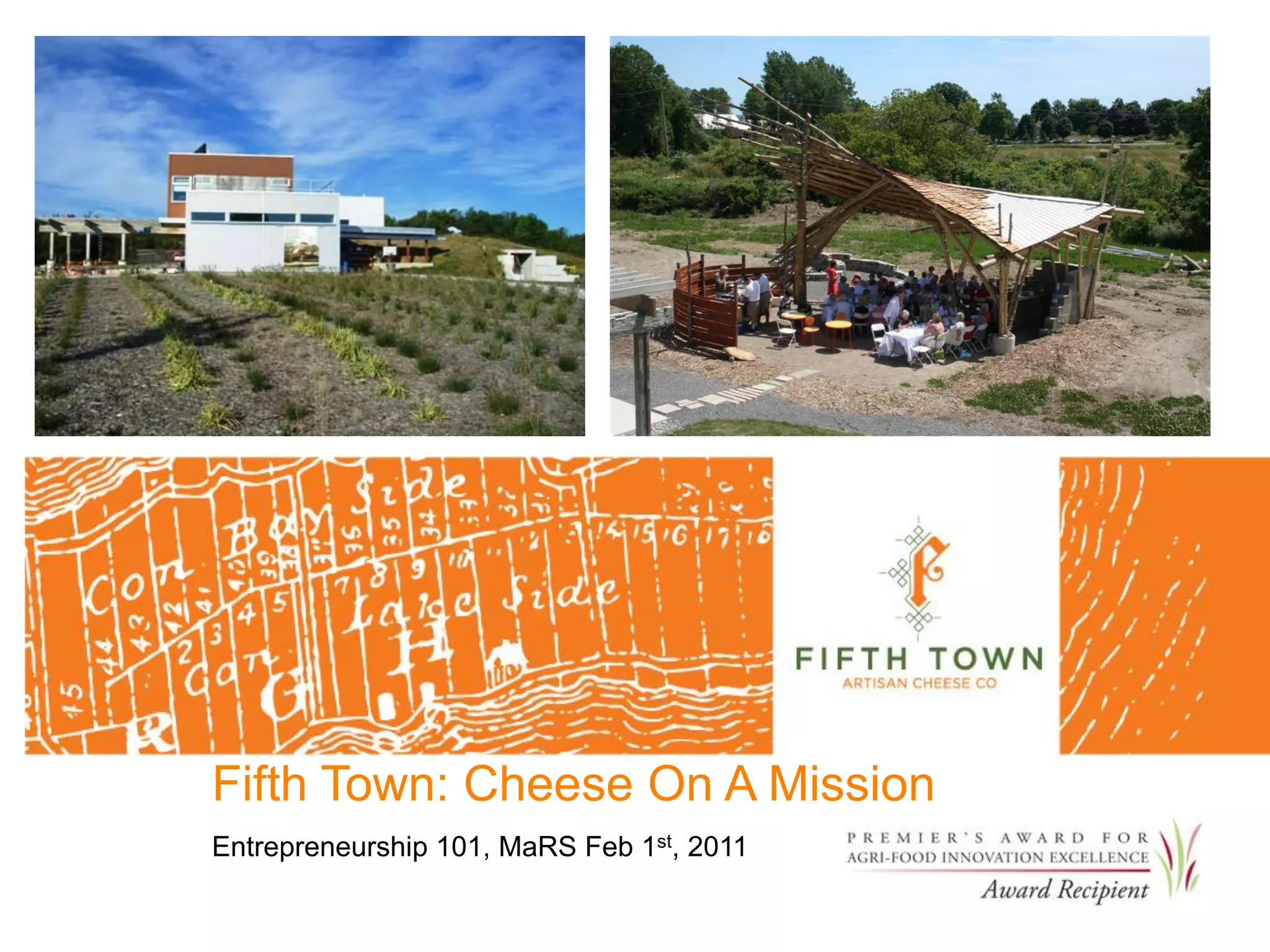 Fifth Town Artisan Cheese Co. | PDF