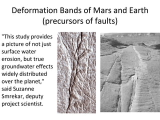 Mars Erosion | PPT