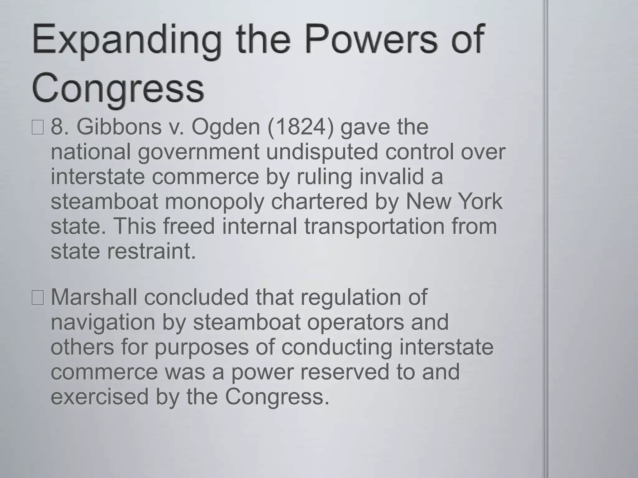 Marshall Court | PPT