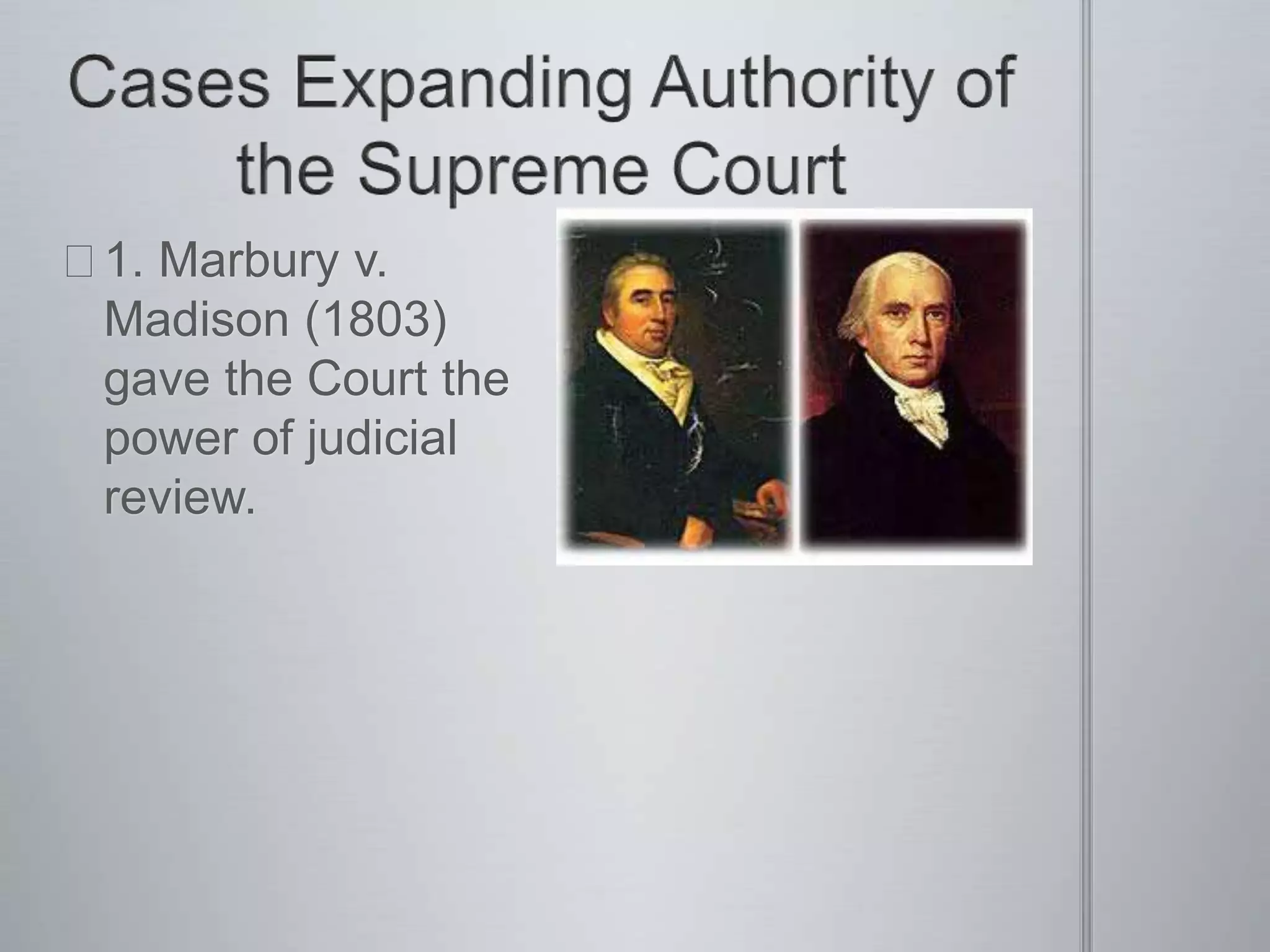 Marshall Court | PPT