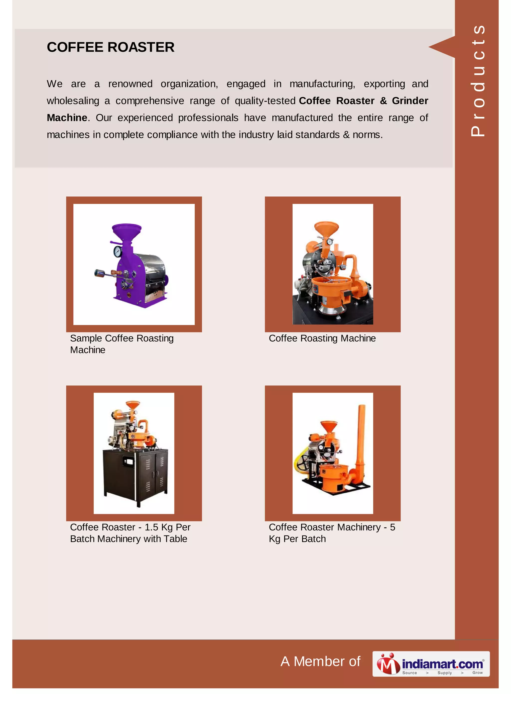 Marshall Fowler Engineers India Private Limited, Coimbatore, Coffee ...