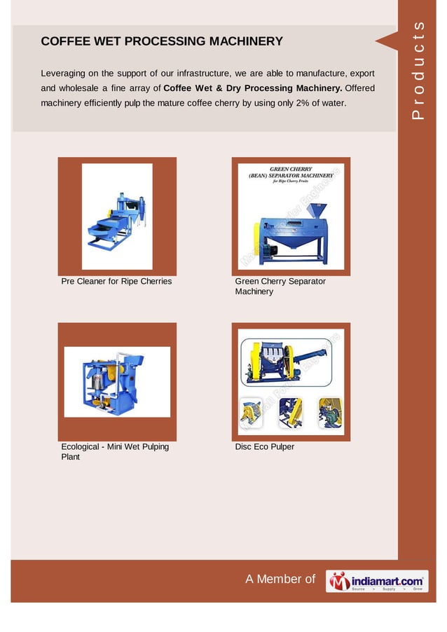 Marshall Fowler Engineers India Private Limited, Coimbatore, Coffee ...