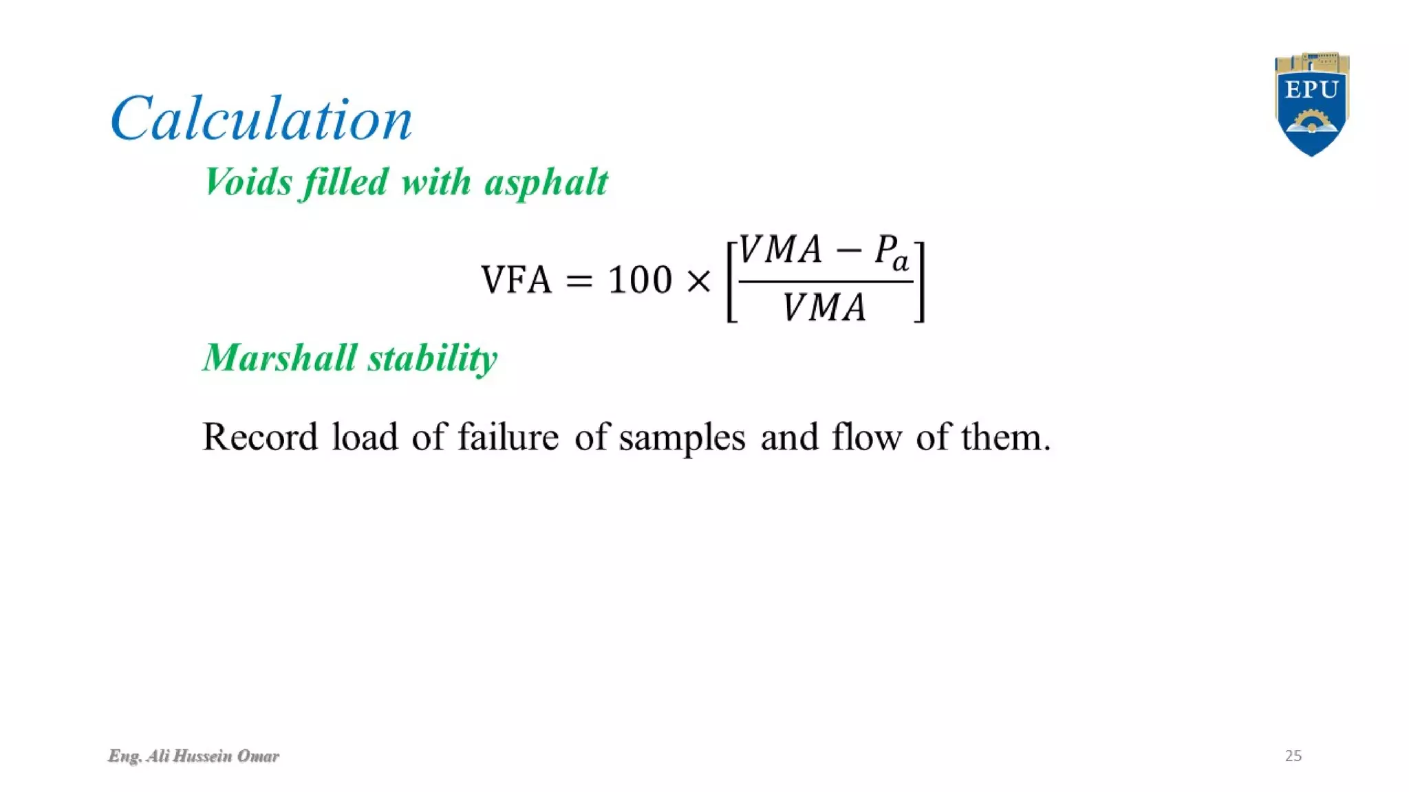 Marshall method of mix design | PDF