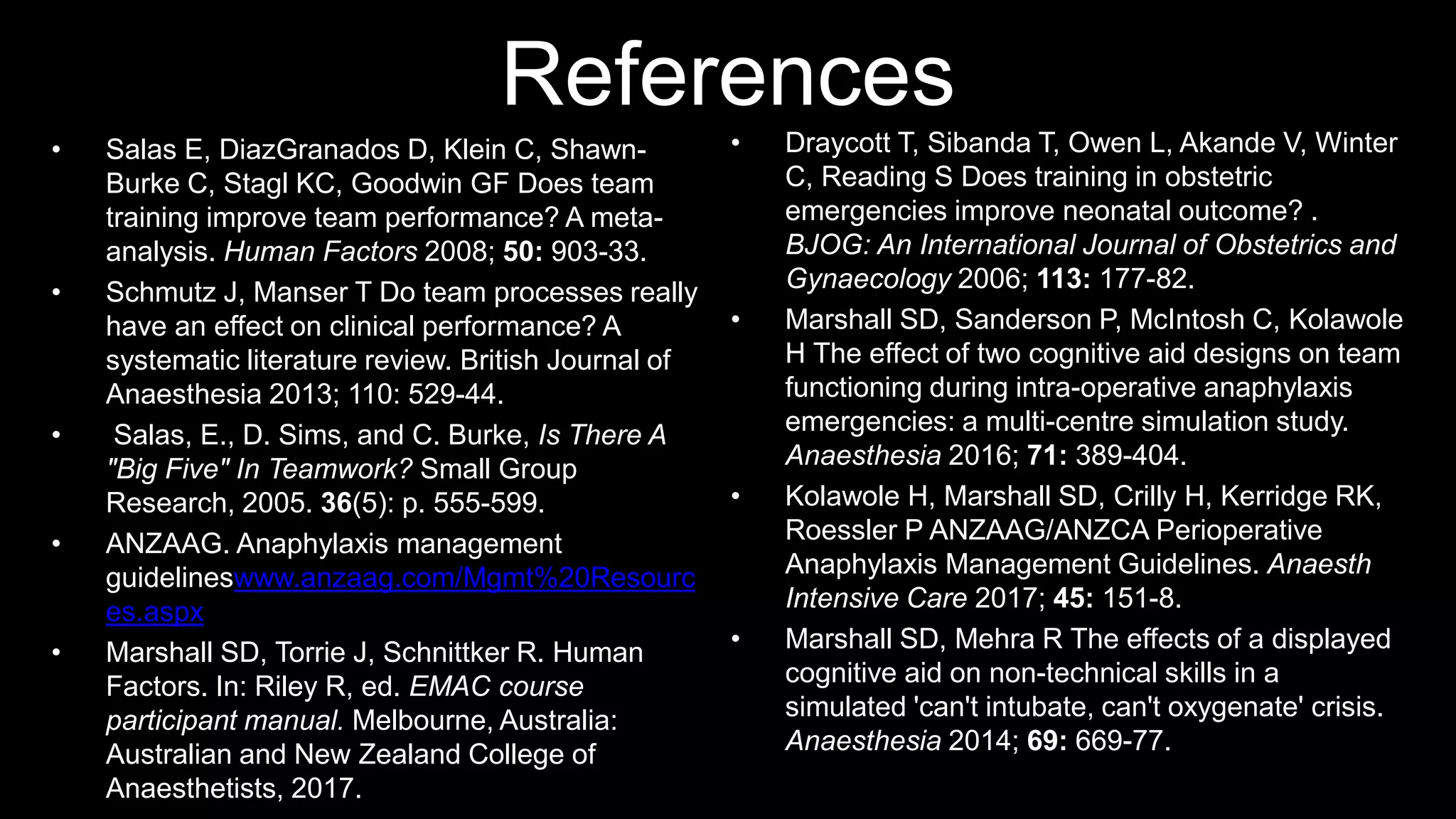 Optimising teamwork in health | PPTX