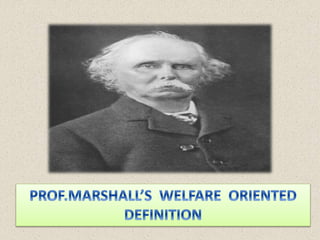 Marshall's definition of economics | PPTX