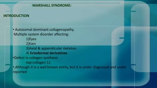 Marshall syndrome | PPT