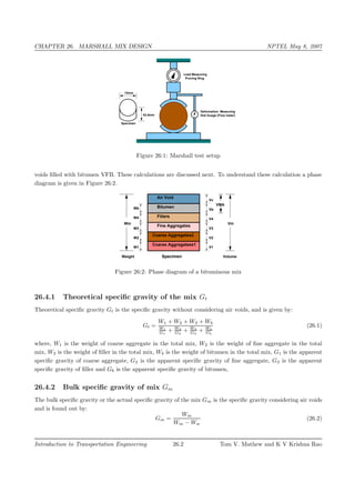 Marshal mix design | PDF