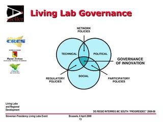 Living Labs and Regional Development | PPT | Business | Business and ...