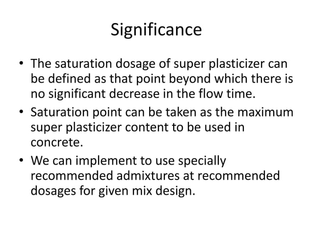 Marsh cone test | PPTX | Physics | Science