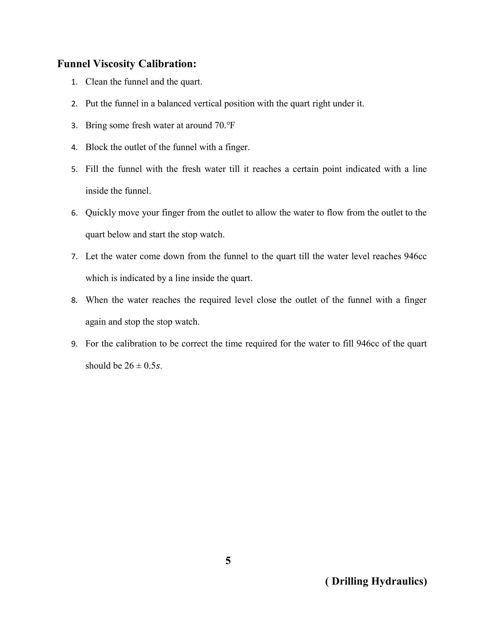 Marsh funnel viscosity2 | PDF