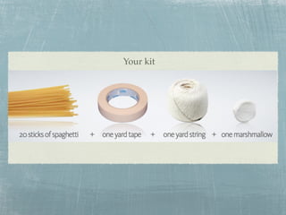 Marshmallow challenge | KEY