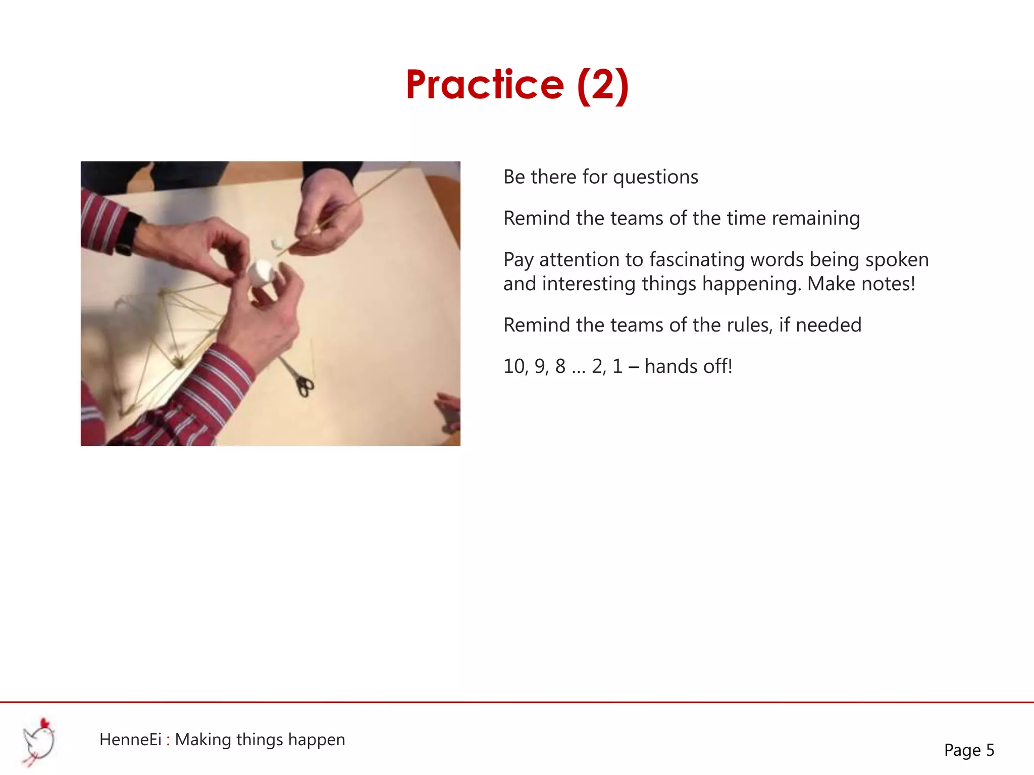 Marshmallow challenge (English) | PDF
