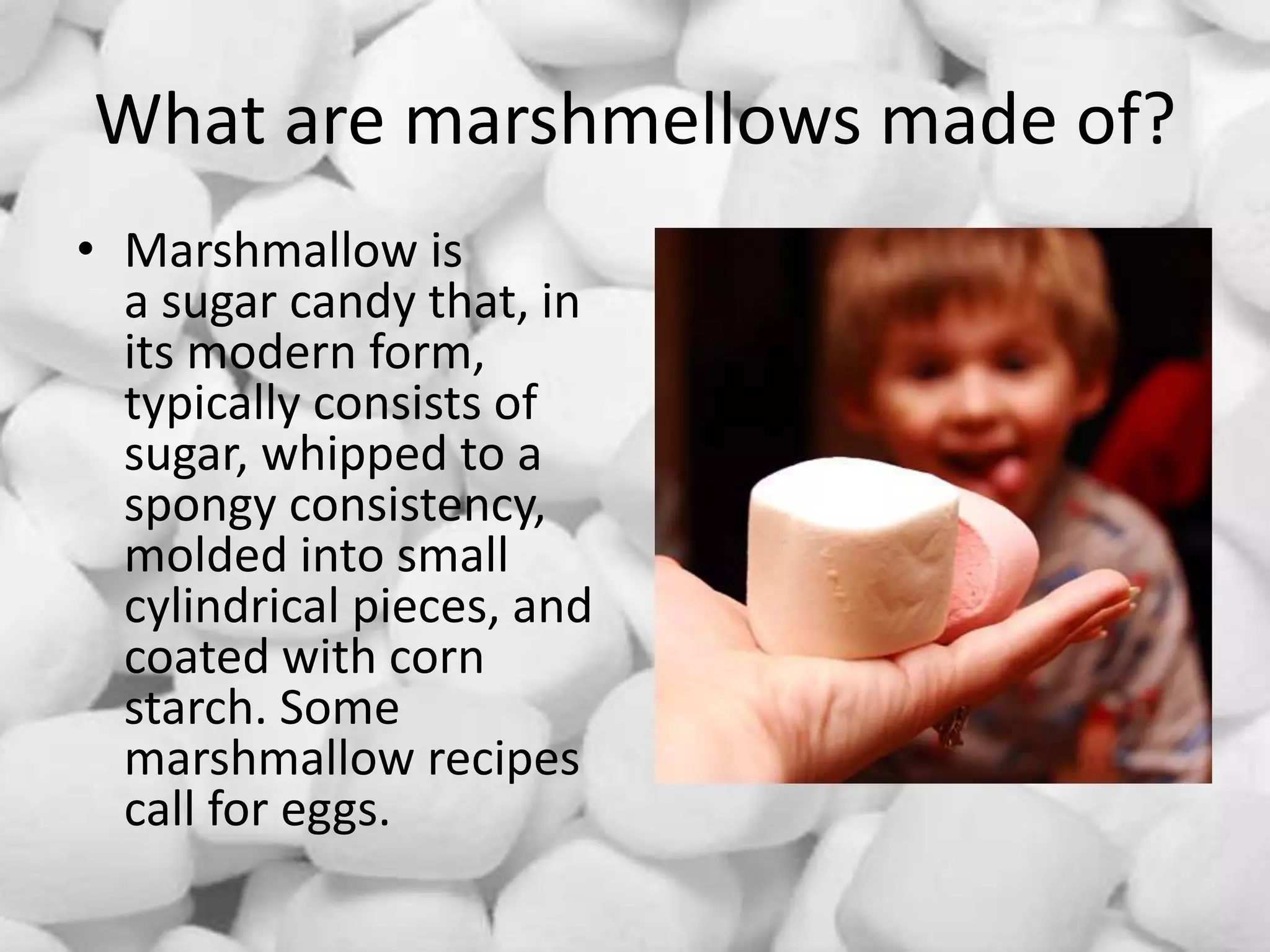 Marshmallows | PPTX