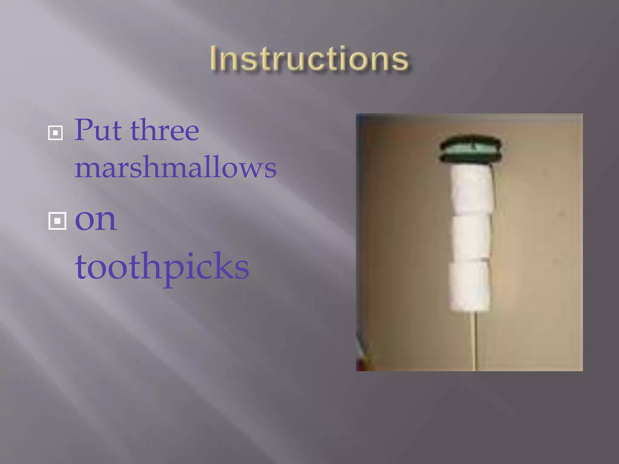 Marshmallow snowman | PPTX | Desserts and Baking | Food & Drink