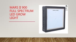 Mars Hydro - LED Grow Lights and Grow Tents | PPTX