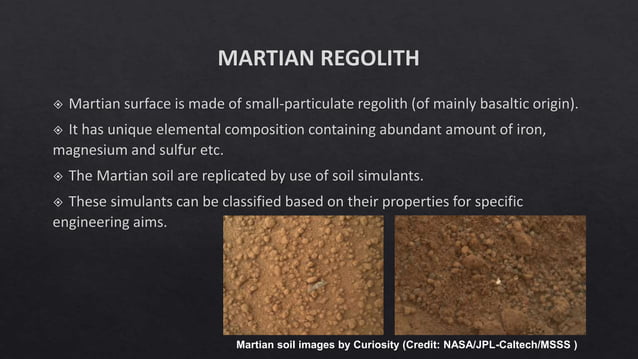 Mars In-Situ Resource Utilization and Sulfur Concrete.pptx