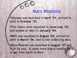 Mars Lander Presentation | PPT