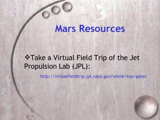 Mars Lander Presentation | PPT