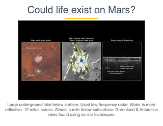 Microbial Diversity Part 6: Life on Mars? | PDF