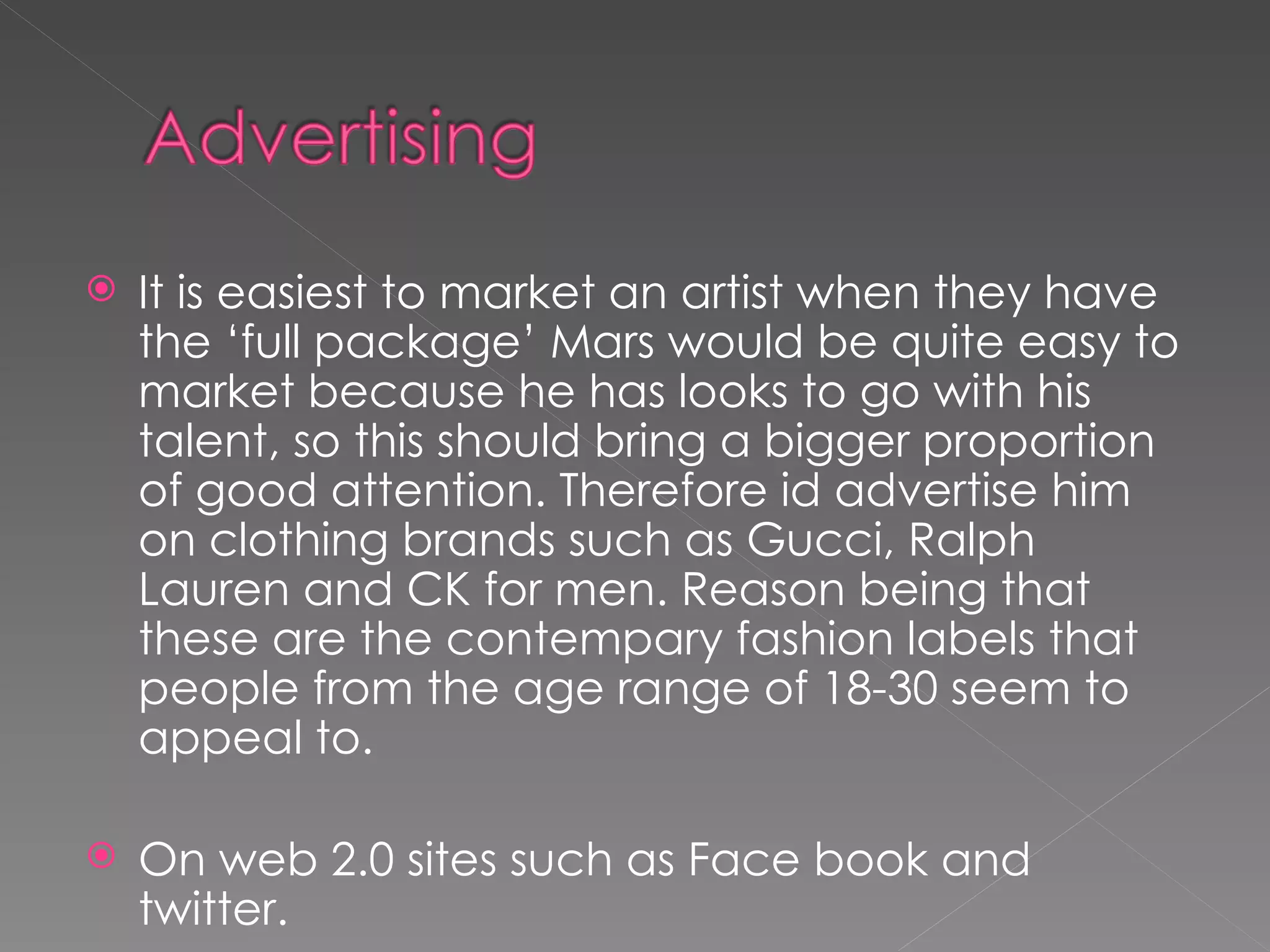 Mars marketing plan | PPT
