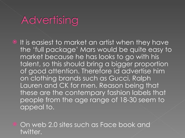 Mars marketing plan | PPT