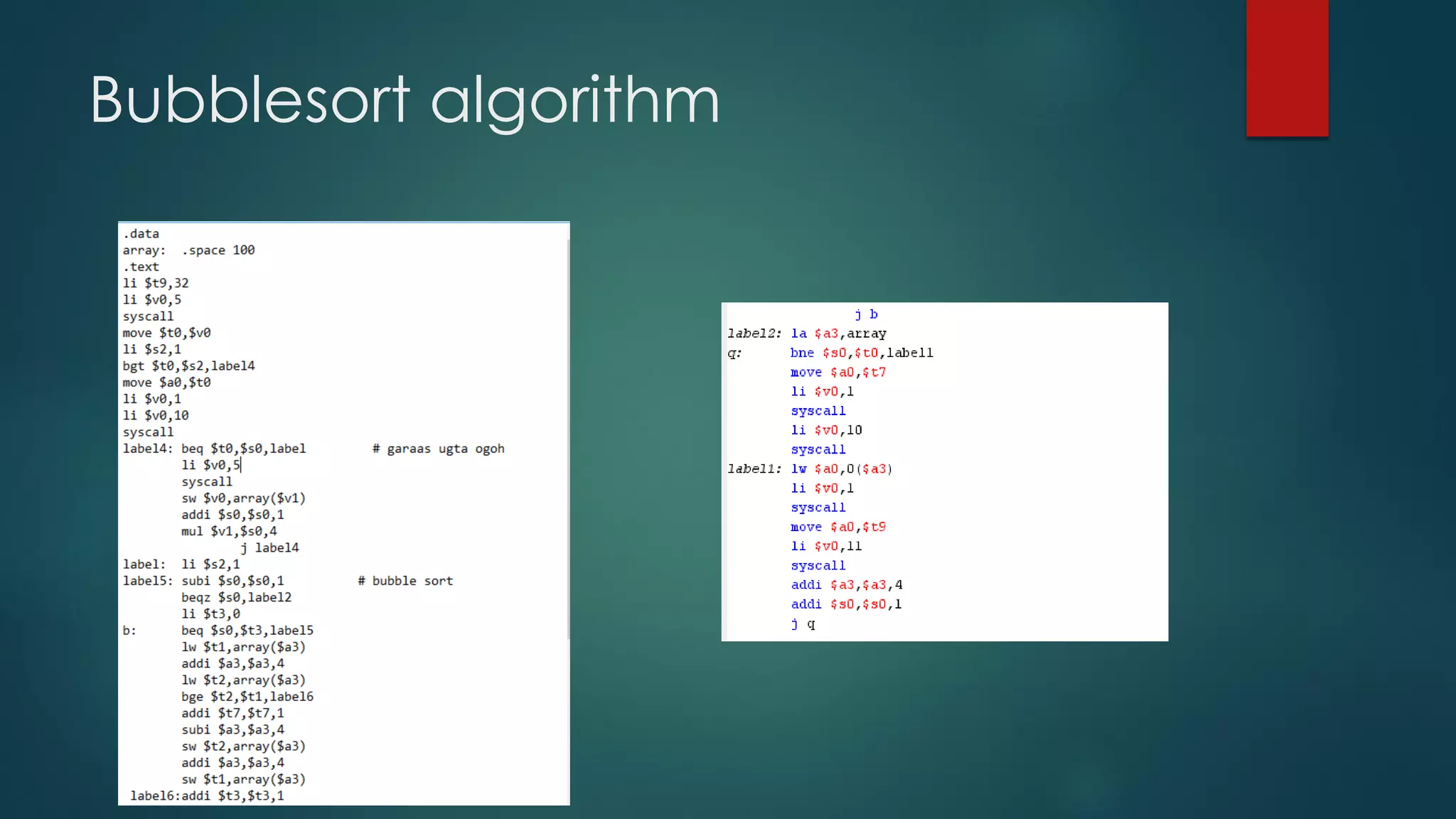 MARS MIPS (Assembly language) | PPT
