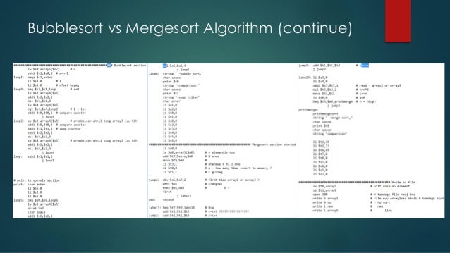 Mars Mips Assembly Language