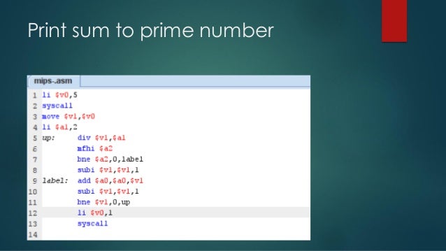 MARS MIPS (Assembly language)
