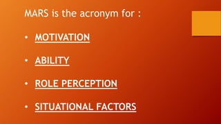 MARS Model | PPTX