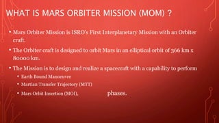 Mars orbiter mission | PPT
