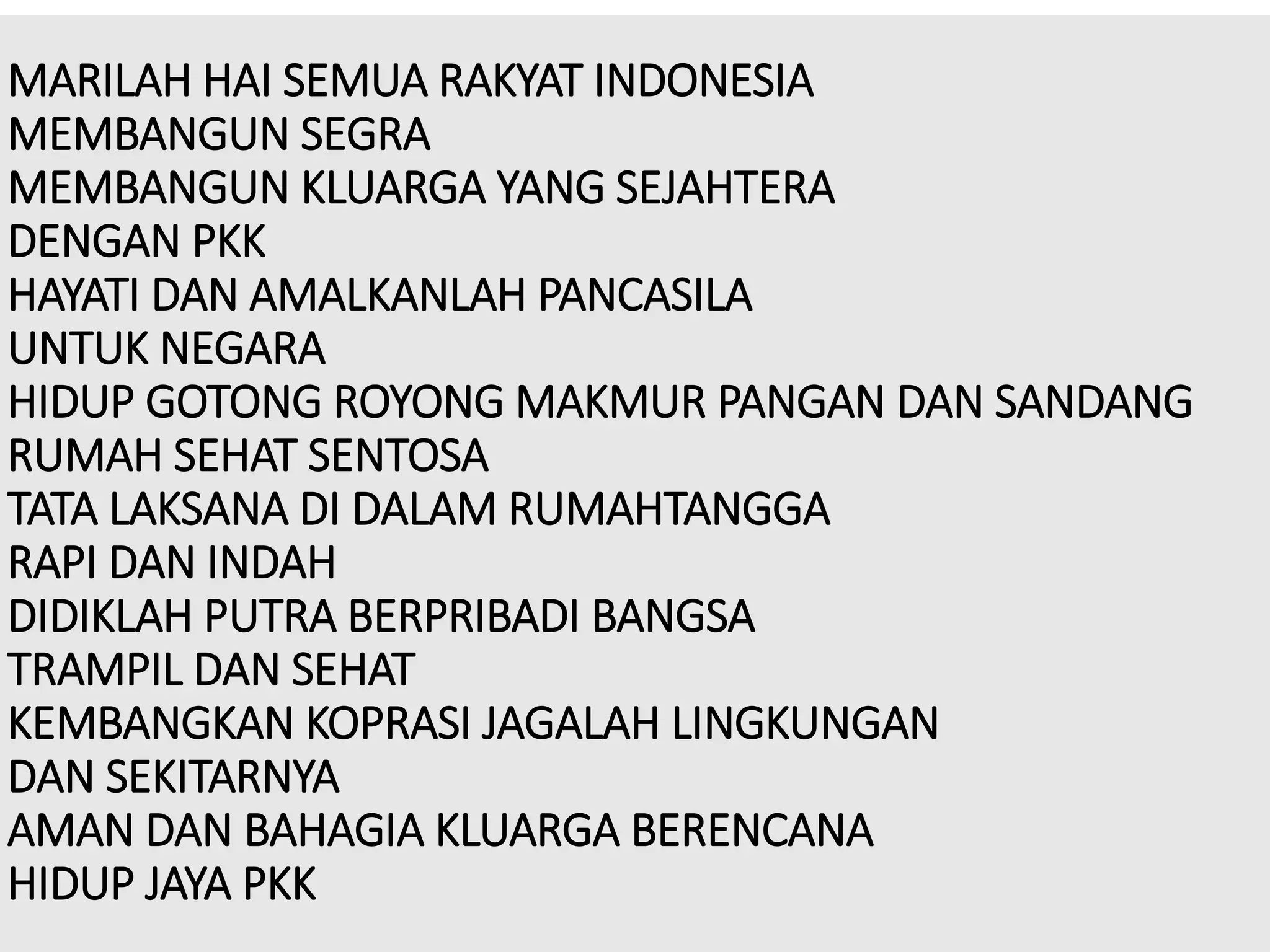 mars pkk yang selalu dinyanyikan saat kegiatan PKK.pptx