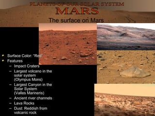 Mars Planet | PPT