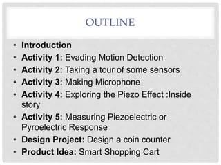 Smart Sensors, Smart Shopping Cart IDM10 | PPTX