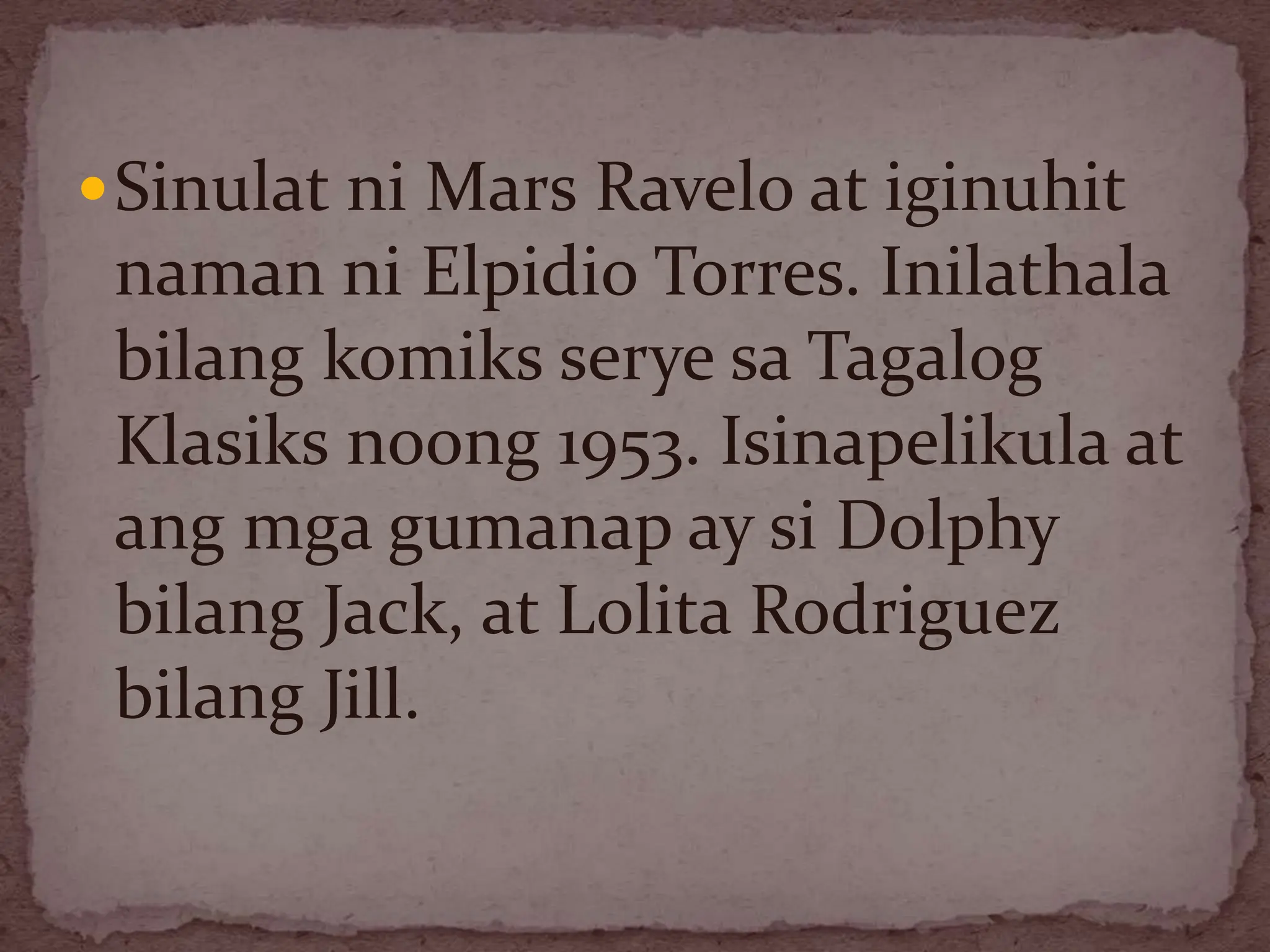 Mga tanyag na komiks na mababasa sa Pilipinas | PPTX