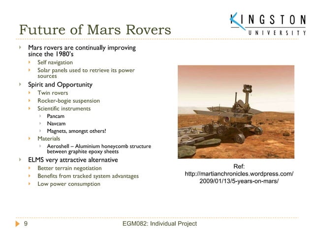 Mars Rover Presentation | PPT