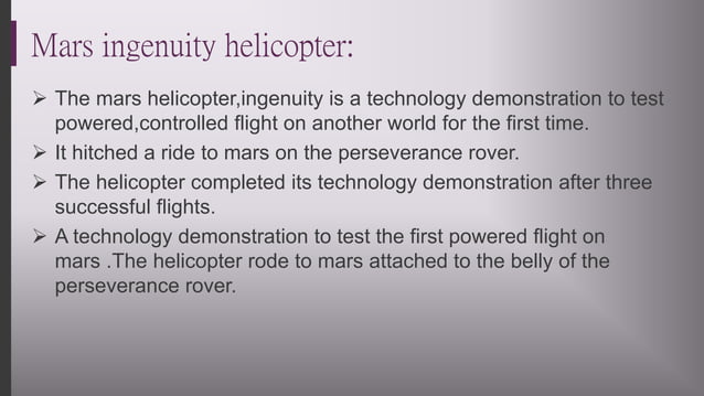 Mars rover.pptx | Space and Astronomy | Science