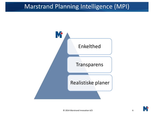 Planning intelligence mpi præsentation - Lars Villads Krogh, Marstrand ...