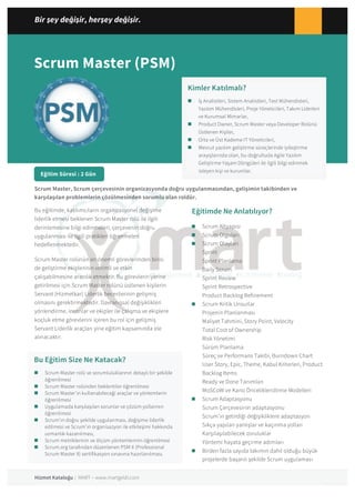 MART - www.martgeldi.com - Eğitimlerimiz | PDF