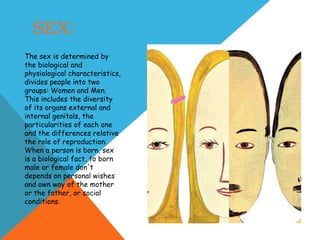 Differences between gender, sex and sexual identity III | PPTX