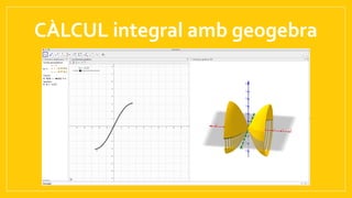 Càlcul integral amb GeoGebra | PPT
