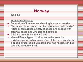 Christmas around the world | ODP